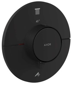 Axor ShowerSelect ID - Termostatická baterie pod omítku, pro 2 spotřebiče, matná černá 36750670