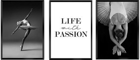 Sada obrázků Passion 3 ks