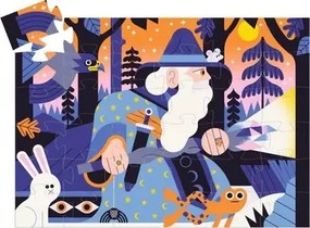 DJECO Puzzle Čaroděj / 36 dílků / 42x30 cm