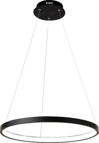 Toolight Toolight, LED stropní svítidlo 40cm, 24W, 3000K, LHJ011-CP, černá, OSW-60006