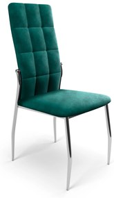 Jídelní židle Bellesa (tmavě zelená). 1008310