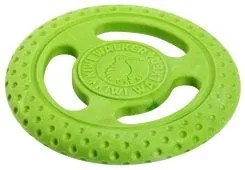 KIWI WALKER s.r.o Hračka pes FRISBEE MAXI plov. z TPR zelená Kiwi