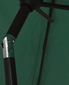 vidaXL Slunečník 200 x 300 cm pískově obdélníkový [44503] Barva: Červená