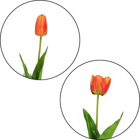 Umělá květina TULIP 54 cm - více barev Barva: Červená