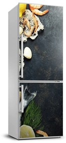 Wallmuralia Nálepka na ledničku samolepící Ovoce moře 60x180 cm