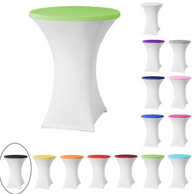 Elastická čepice na koktejlový bistro stůl ⌀80 VÍCE BAREV Barva: 2 ČERNÁ