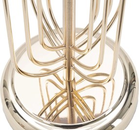 Stolní lampa Krista 64 cm růžovo-zlatá
