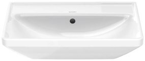 Duravit D-Neo - Umyvadlo 600x440 mm, s přepadem, bílá 2366600000