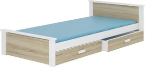 Postel s matrací ALDEX 200x90 – sonoma
