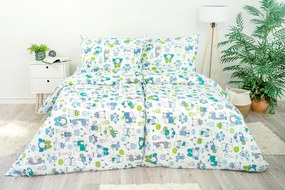 Stanex Ložní povlečení bavlněné dětské sny (LS337) Knoflíkové rozměr: 140 x 200 + 90 x 70, Zapínání: Knoflíkové