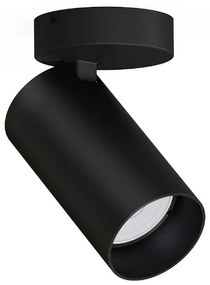 Nowodvorski Mono I, bodové otočné svítidlo GU10 Barva: Černá/Zlatá, Varianta: Podélná monturka s vypínačem