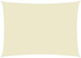 Stínící plachta oxfordská látka obdélníková 2,5 x 5 m krémová - Default Title