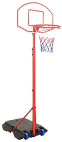 vidaXL Přenosná basketbalová hrací sada nastavitelná 200–236 cm