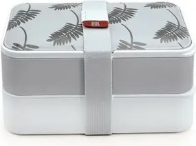Iris Barcelona Obědový box s příborem Bento 1.2 l listy