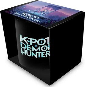 Hrnek Pyramid International K-Pop Demon Hunters - K Pop Logo 315 ml Vícebarevná