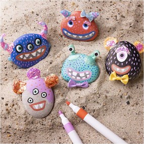 Creativ Company Kreativní sada Craft Kit Stone Decoration Monster