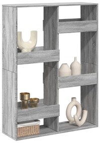 Dělicí stěna šedá sonoma 100 x 33 x 135 cm kompozitní dřevo 3309560