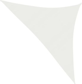 vidaXL Stínící plachta 160 g/m² 3,5 x 3,5 x 4,9 m HDPE [311202] Barva: Bílá