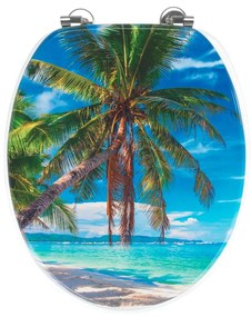 Záchodové prkénko 37,5 x 44 cm Paradise – Allstar