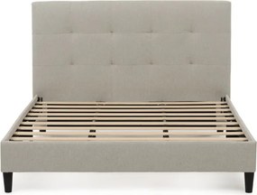 Manželská postel béžová 160x200 cm BED-M160 CRM2