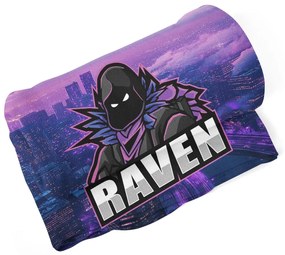 Sablio Deka FORTNITE RAVEN Steampunk město - 150x120 cm