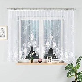 MARKIZETA GRACJANA Hotový žakárový závěs, šířka 400 x výška 160 cm, barva 001 bílá 017175/FBL/001/400160/1