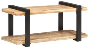 TV stolek 90 x 40 x 40 cm hrubé mangovníkové dřevo 320493