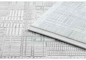 Luxusní kusový koberec akryl Mateo šedý 2 160x230cm