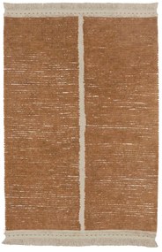 Bavlněný koberec v béžovo-cihlové barvě 170x240 cm Duetto Toffee – Lorena Canals