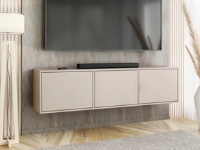 TV skříňka EDI 3 kašmír uzavřená TV skříňka s policí