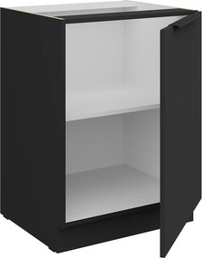 Kuchyňská linka ARIA cc | 390 cm | UNI dvířka | černá