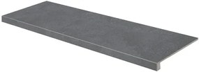 Schodová Tvarovka Rako Betonico černá 30x120 cm mat DCFVF792.1