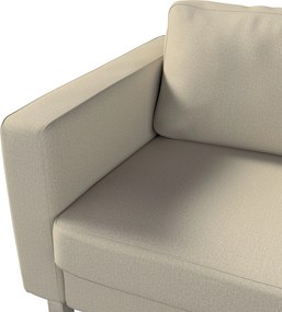 Potah na pohovku IKEA  Karlstad 3-místná, nerozkládací, krátký barva béžová látka pletený vzor