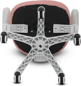 Dětská otočná židle růžová KA-K1062 PINK