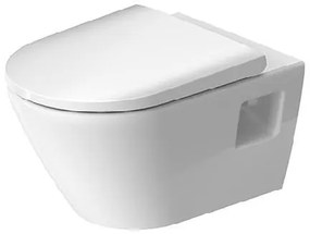 Duravit D-Neo - Závěsné WC se sedátkem SoftClose, Rimless, bílá 45780900A1