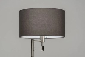 Stojací designová šedá lampa La Scale Grey