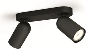 Bodové svítidlo Philips Pongee 50582/30/PN 2xGU10/10W