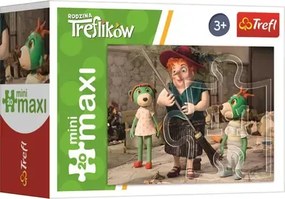 Trefl - Puzzle - Treflíci: S tetičkou / 20 dílků / 22 x 16 cm / věk 3+