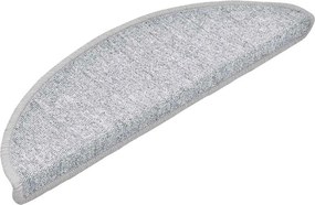 15 ks Nášlapy na schody světle šedé 56 x 17 x 3 cm 133879