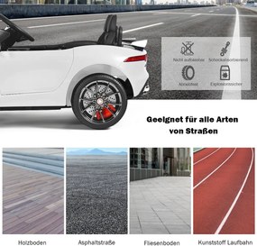 Costway Elektrické dětské auto s příběhy a hudbou, klaksonem a světlomety