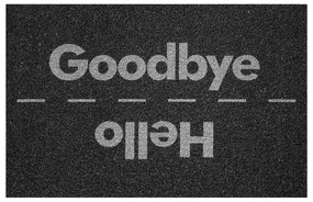 Rohožka Hello/Goodbye černá