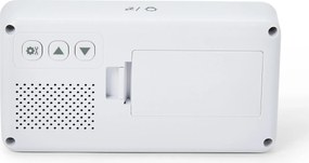 Tchibo - Rádiový LCD budík - barva: bílá