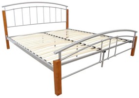Manželská postel 140 cm Mirela (s roštem). 751808