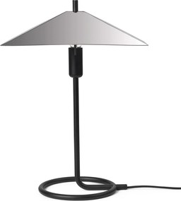 Stolní lampa Filo Square z leštěné oceli