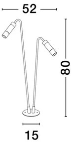 Venkovní lampa Aether 2