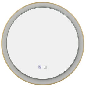 Designové zrcadlo Sergio 80 CCT zlatá