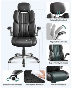 Kancelářská židle Obarg černá