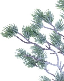 Větvička Snowy Twig 20x2x62cm light green