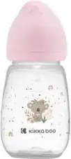 KikkaBoo Kojenecká láhev 260ml 3m+ Savanna Pink