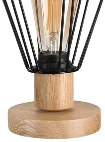 Brilagi - Stolní lampa WOODY BASKET 1xE27/60W/230V dub
